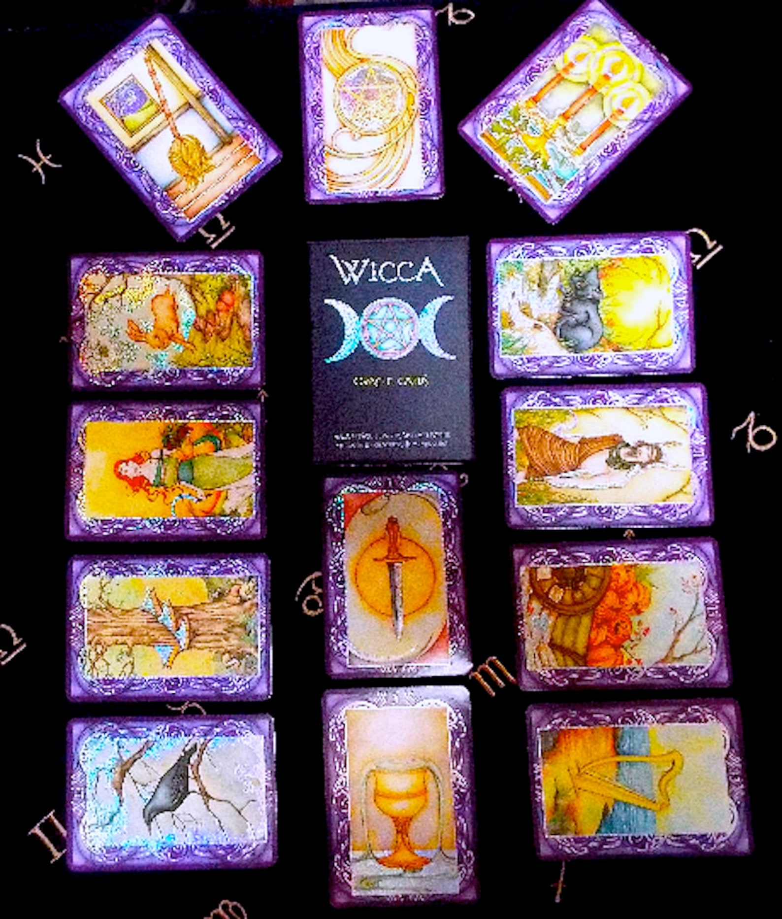 Tarot /wicca Oracle FIRST EDITION, Tarot Cards, Vintage Tarot Deck ...