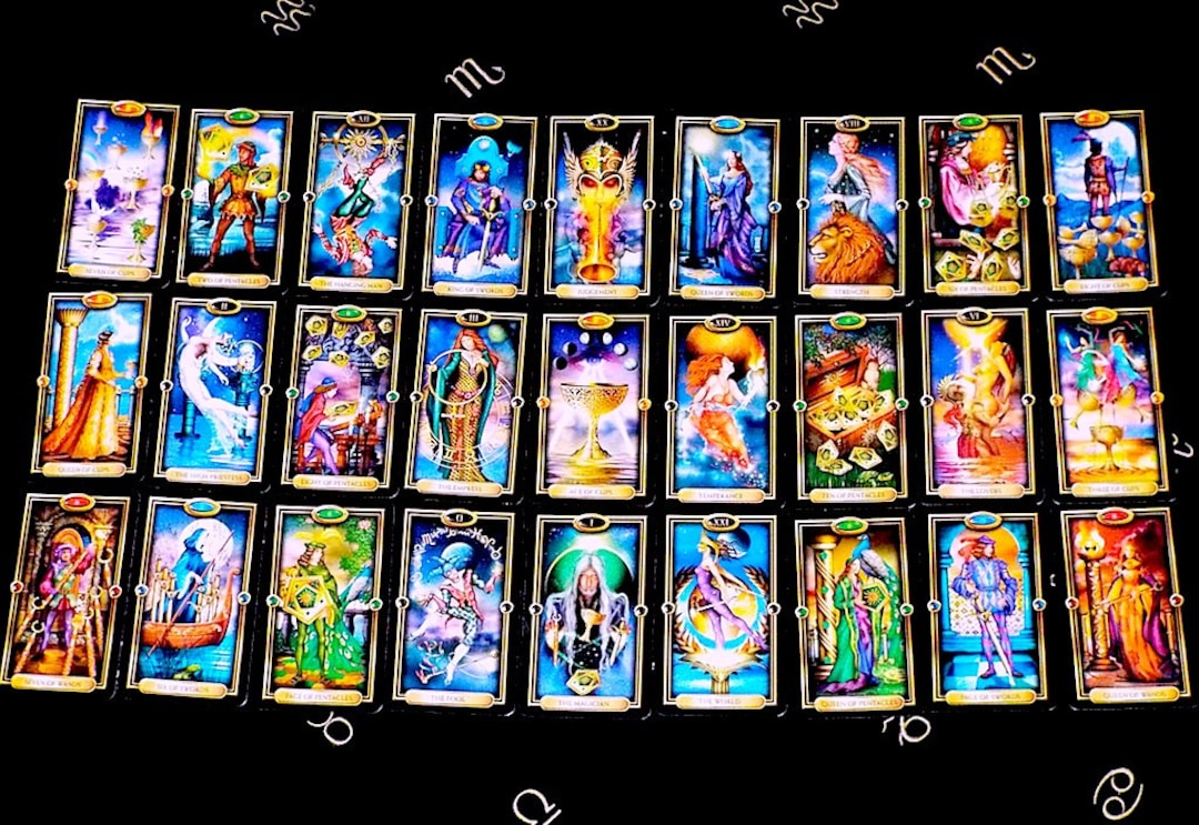 Tarot Deck / Vintage Ciro Marchetti first Edition Tarot Card, Vintage ...