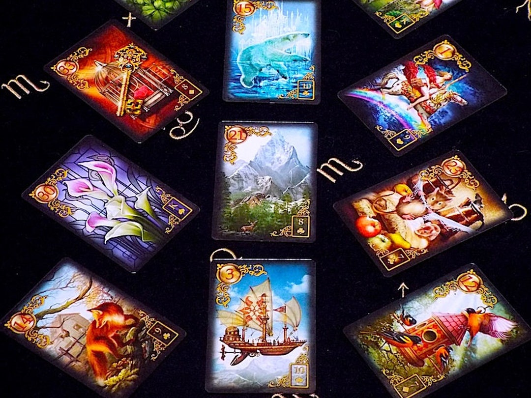 Tarot /gilded Reverie Lenormand /FIRST EDITION!!!!! Tarot, Vintage ...
