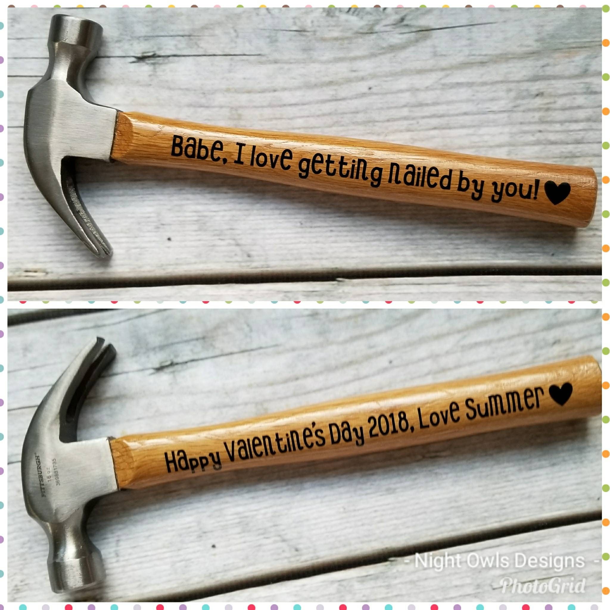 Personalized Hammer / Double Sided Hammer /Funny | Etsy