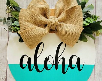 Aloha Welcome Sign - Etsy