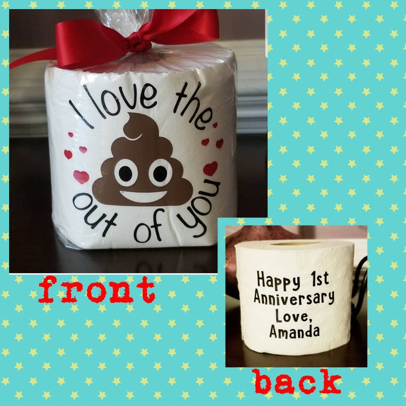 I Love the Poop Out of You Toilet Paper Personalized Poop - Etsy