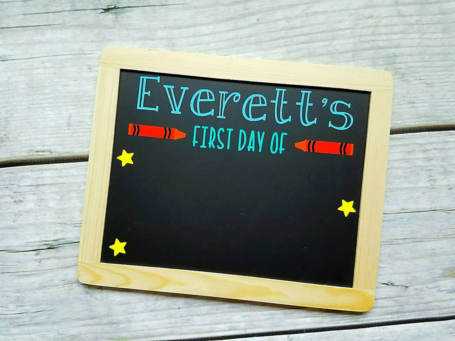 Reusable Back to School Chalkboards, First Day of School Sign, Last Day ...