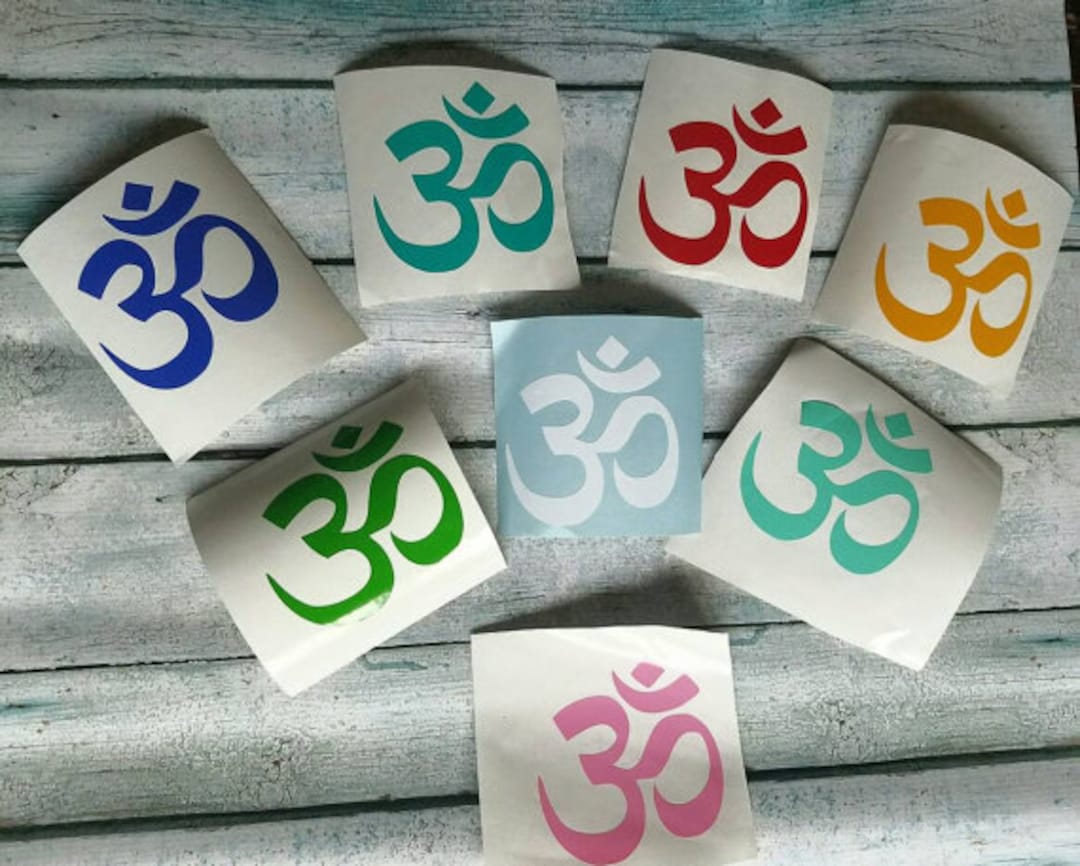 Om Car Decal / Vinyl Decal / Hippie Car Decal / Yoga Car Decal / Car ...