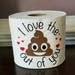 I Love the Poop Out of You Toilet Paper, Personalized Poop Toilet Paper ...