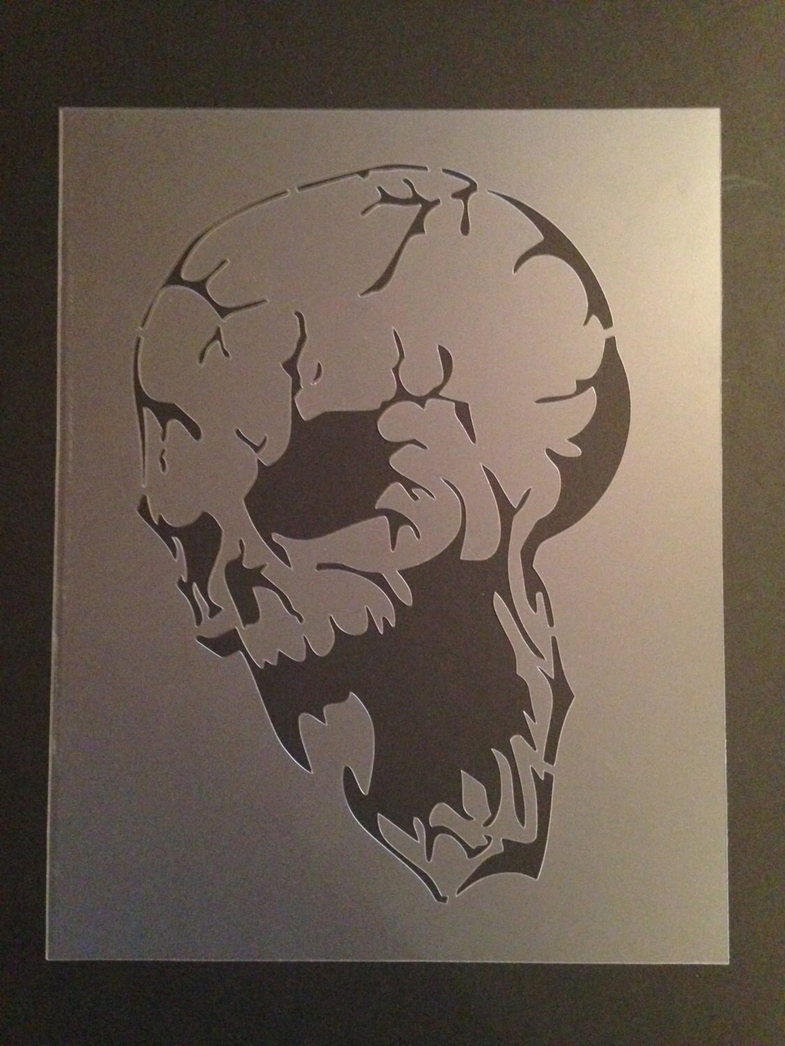 Skull #7 Stencil (buy 2 Get 1 Free! Mix & Match) - Etsy