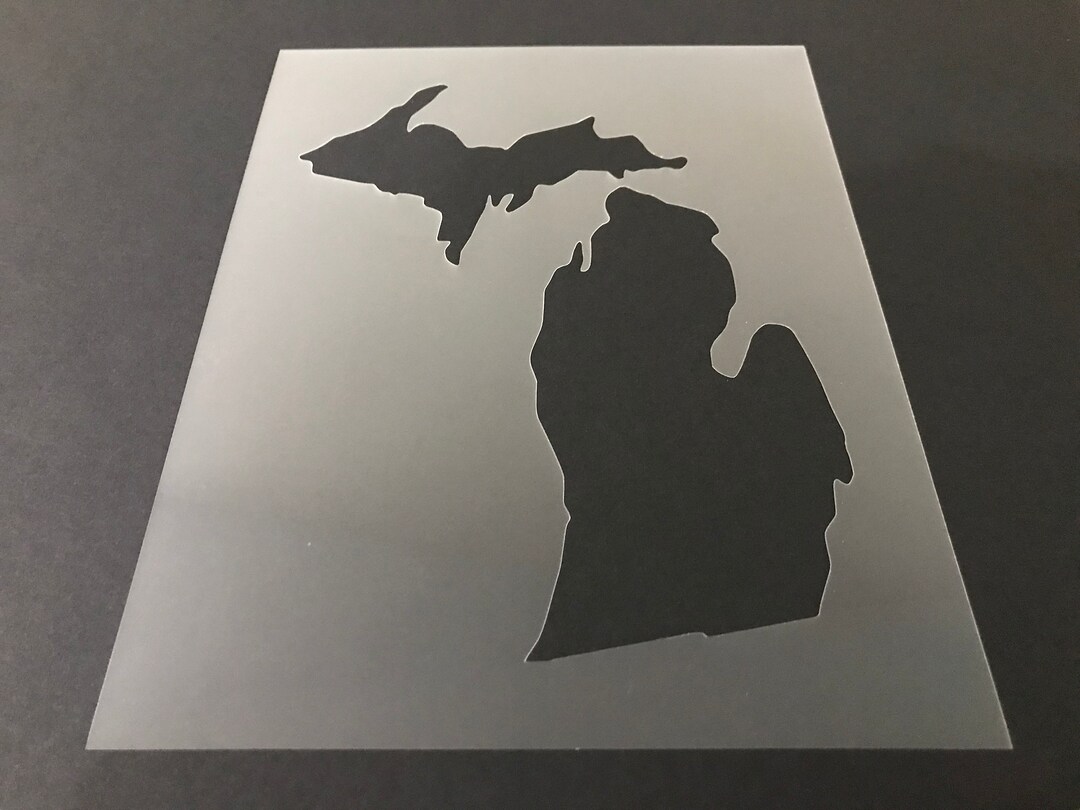 Michigan #1 Stencil (buy 2 Get 1 Free! Mix & Match) - Etsy
