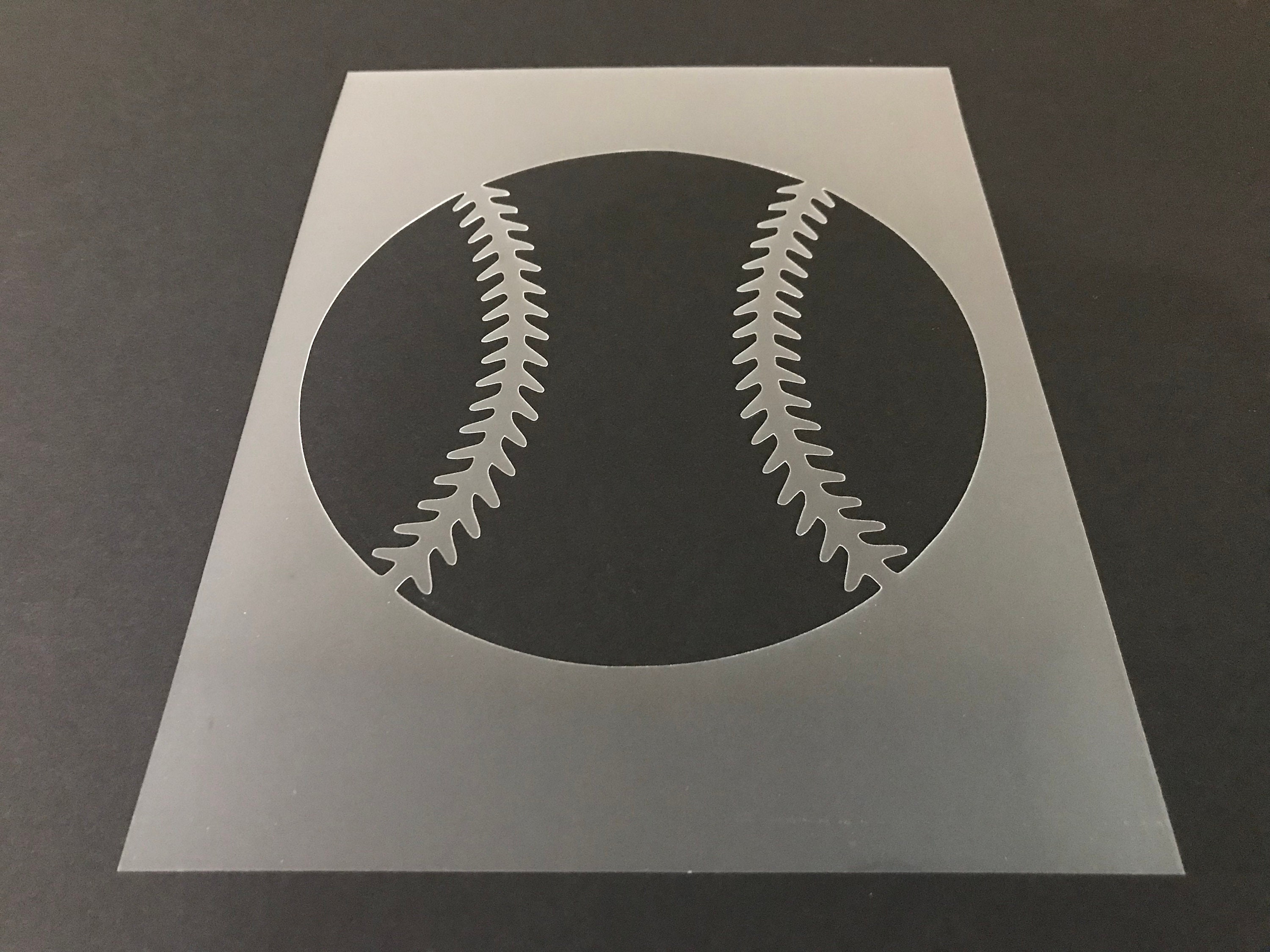 Baseball 1 Stencil buy 2 Get 1 Free Mix & Match - Etsy