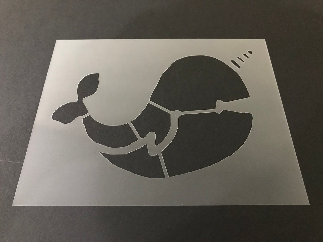 Narwhal #5 Stencil (buy 2 Get 1 Free! Mix & Match) - Etsy