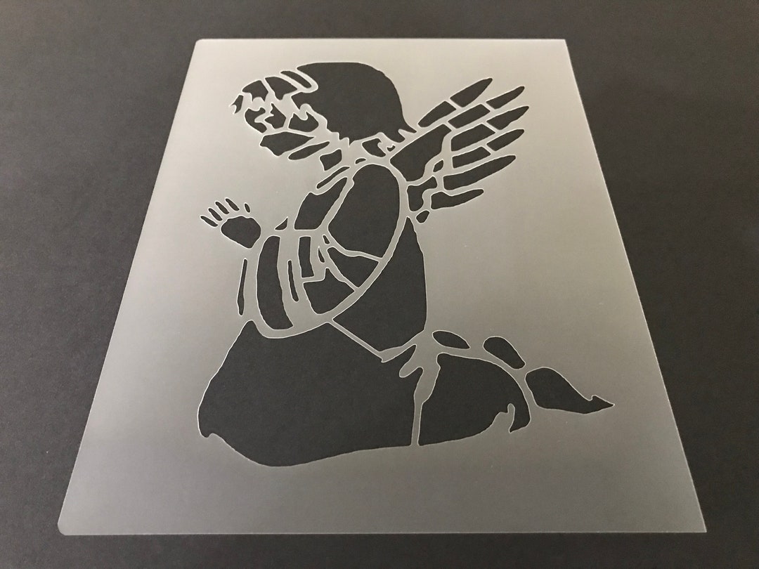 Angel #2 Stencil (buy 2 Get 1 Free! Mix & Match) - Etsy
