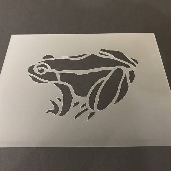 Frog Stencil - Etsy