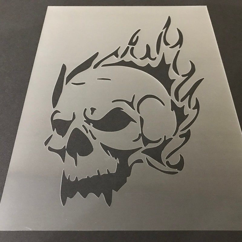 Skeleton Tattoo Stencil - Etsy