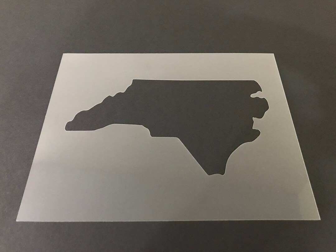 North Carolina #1 Stencil (Buy 2 Get 1 Free! Mix & Match) - Etsy.de