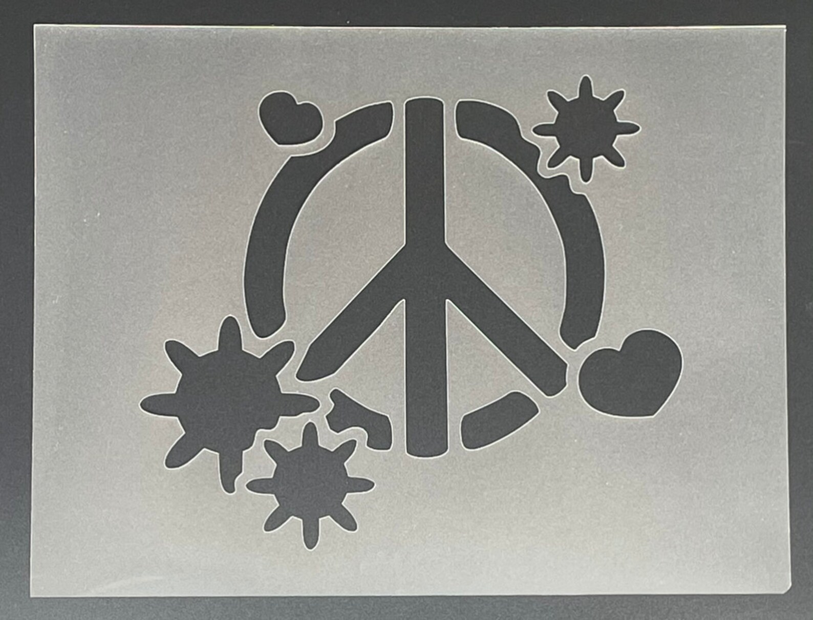 Peace Sign #15 Stencil ( Buy 2 Get 1 Free! Mix & Match) - Etsy