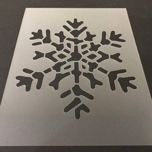 Snow Flake Stencil Buy 2 Get 1 Free Mix & Match - Etsy