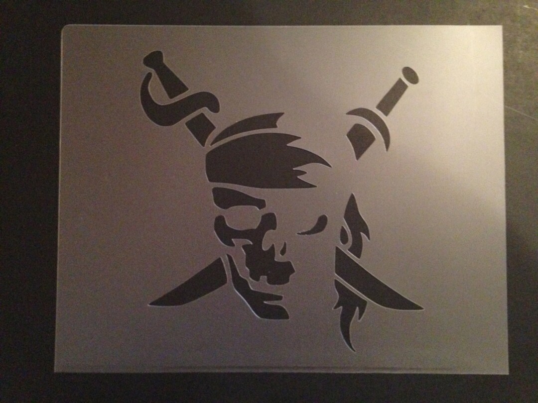 Skull #12 Stencil (buy 2 Get 1 Free! Mix & Match) - Etsy