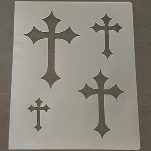 Cross#7 Stencil (buy 2 Get 1 Free! Mix & Match) - Etsy