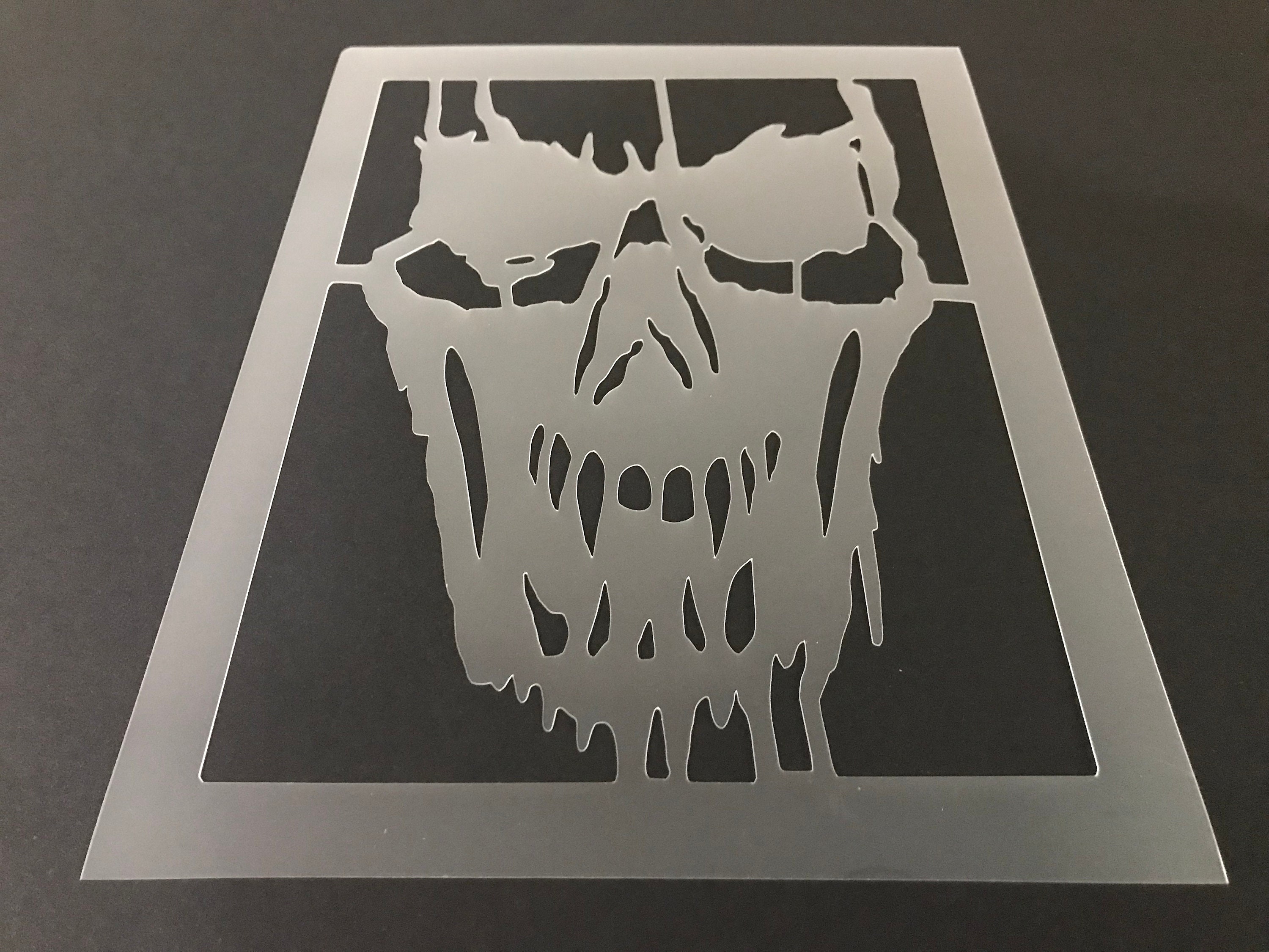 Skull 46 Stencil Buy 2 Get 1 Free Mix & Match | Etsy