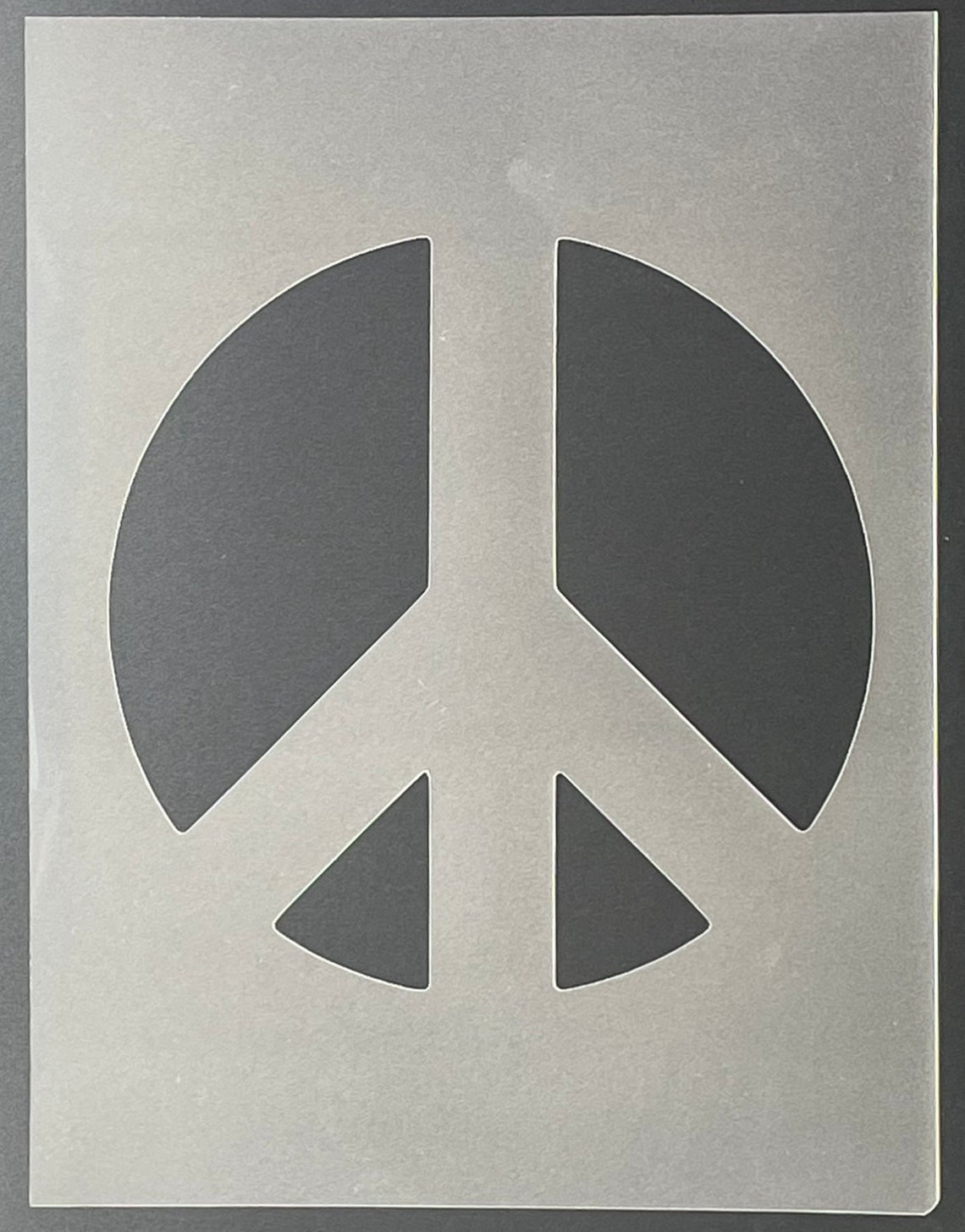 Peace Sign 14 Stencil Buy 2 Get 1 Free Mix & Match | Etsy