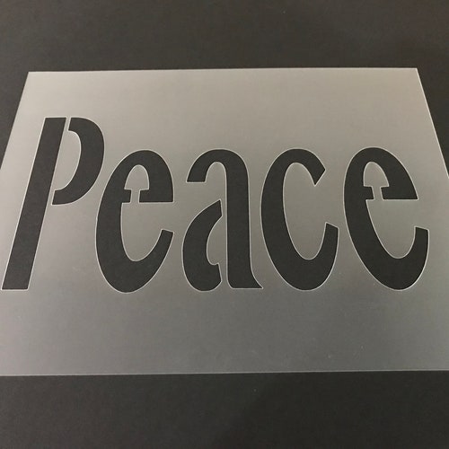 Skeleton Hand Peace Sign Stencil buy 2 Get 1 Free Mix & - Etsy