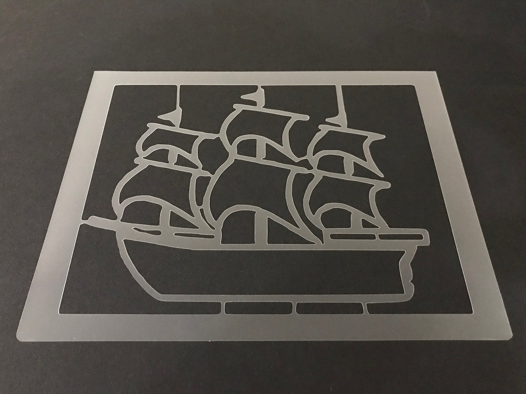 Boat #5 Stencil (buy 2 Get 1 Free! Mix & Match) - Etsy