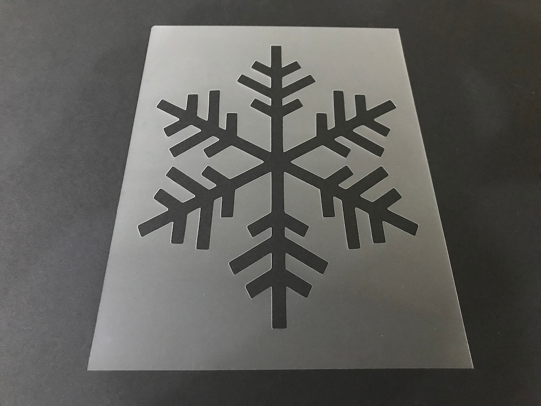 Snow Flake Stencil ( Buy 2 Get 1 Free! Mix & Match) - Etsy