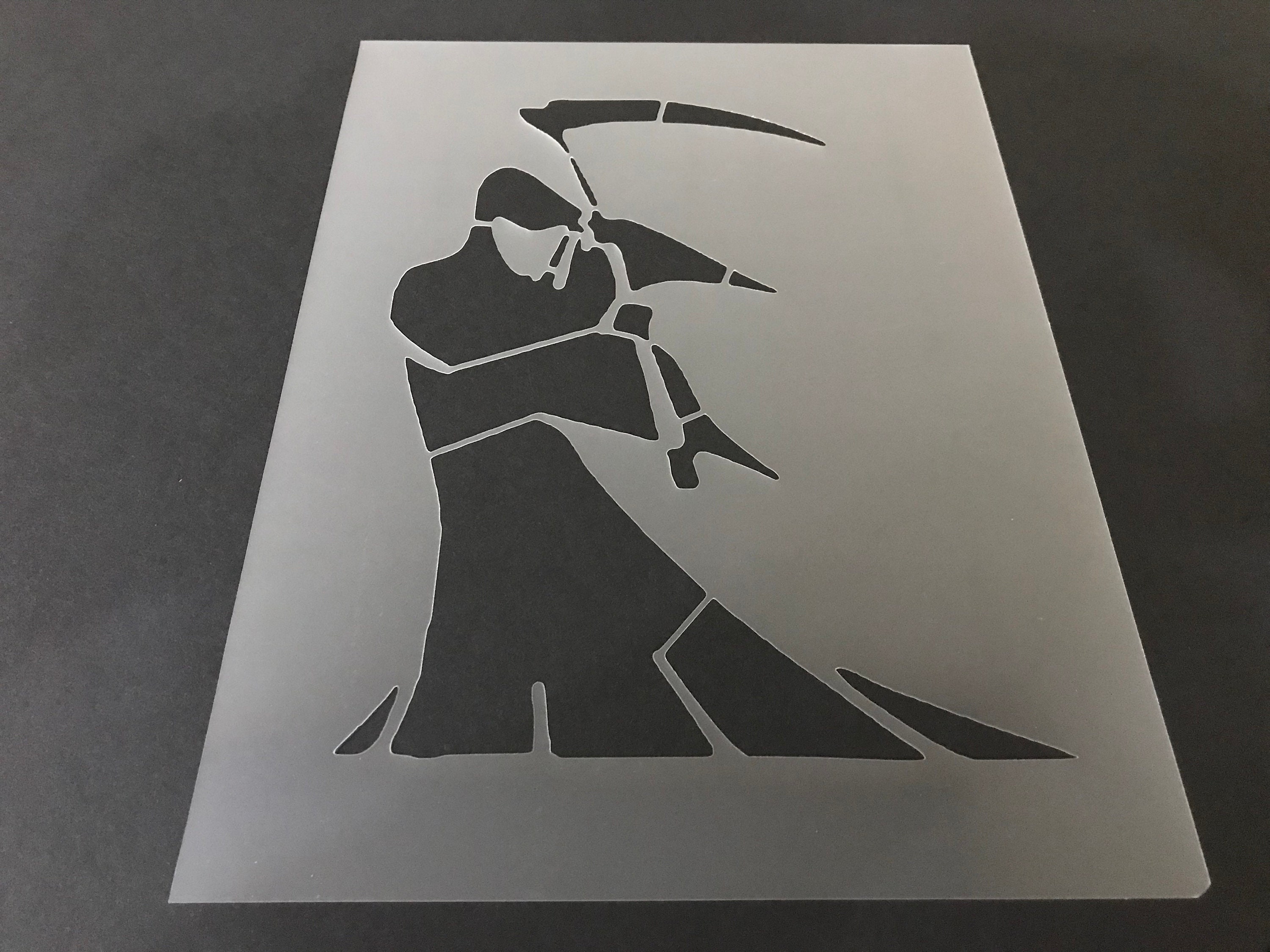 Airbrush Art Grim Reaper