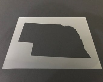 Nebraska Stencil | Etsy