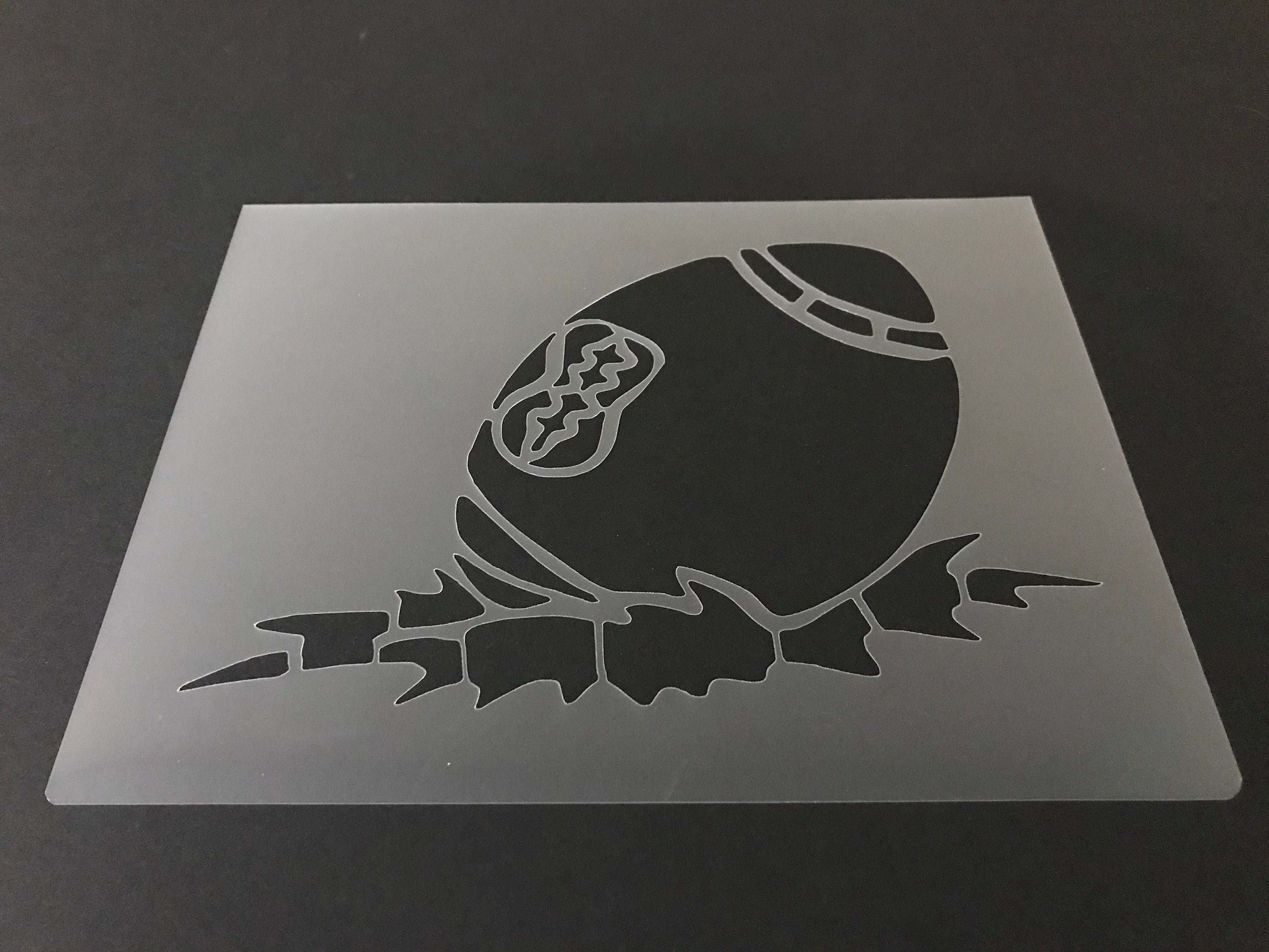 Football 5 Stencil Buy 2 Get 1 Free Mix & Match | Etsy