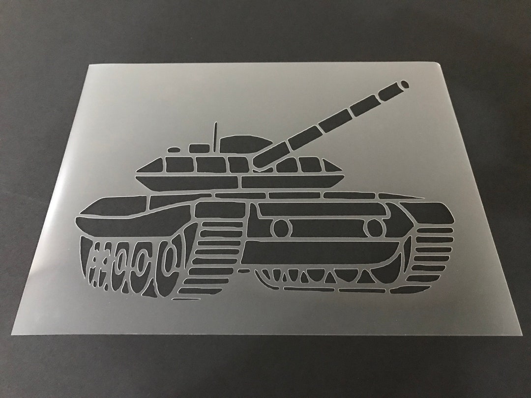 Tank #4 Stencil (buy 2 Get 1 Free! Mix & Match) - Etsy