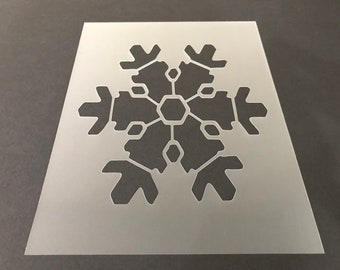 Snow Flake Stencil Buy 2 Get 1 Free Mix & Match | Etsy