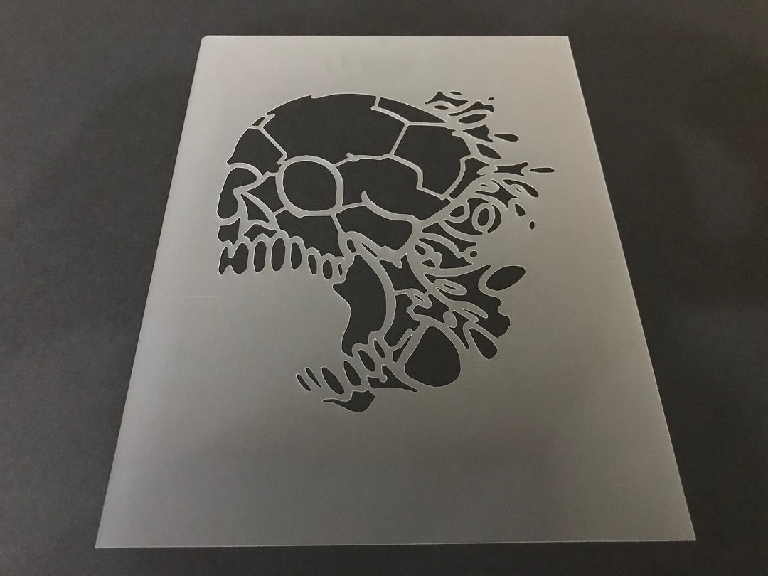 Skull #22 Stencil ( Buy 2 Get 1 Free! Mix & Match) - Etsy