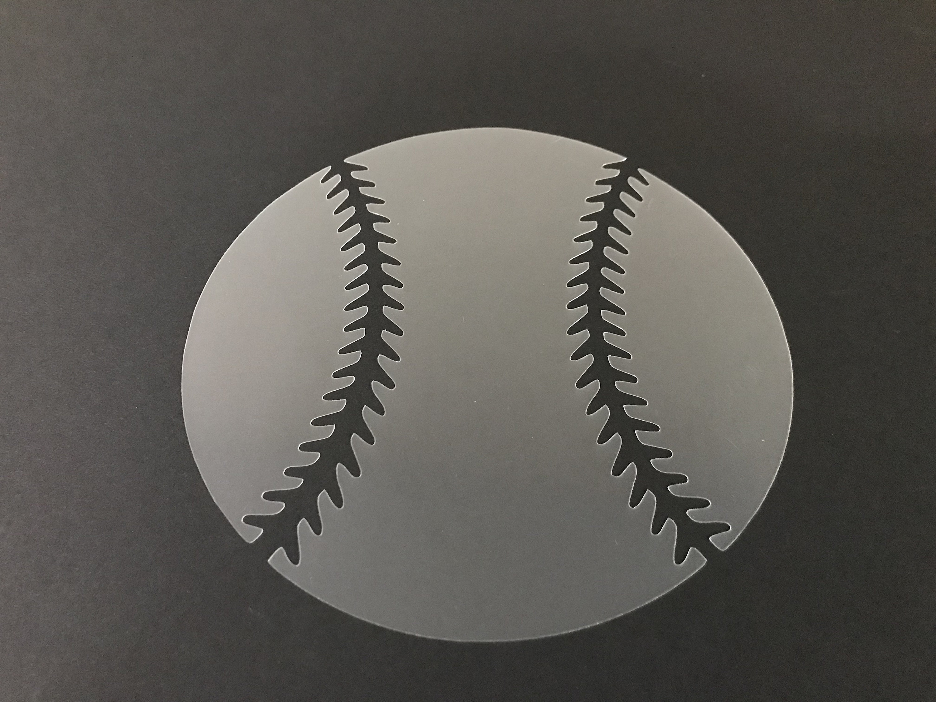 Baseball 1 Stencil Buy 2 Get 1 Free Mix & Match | Etsy