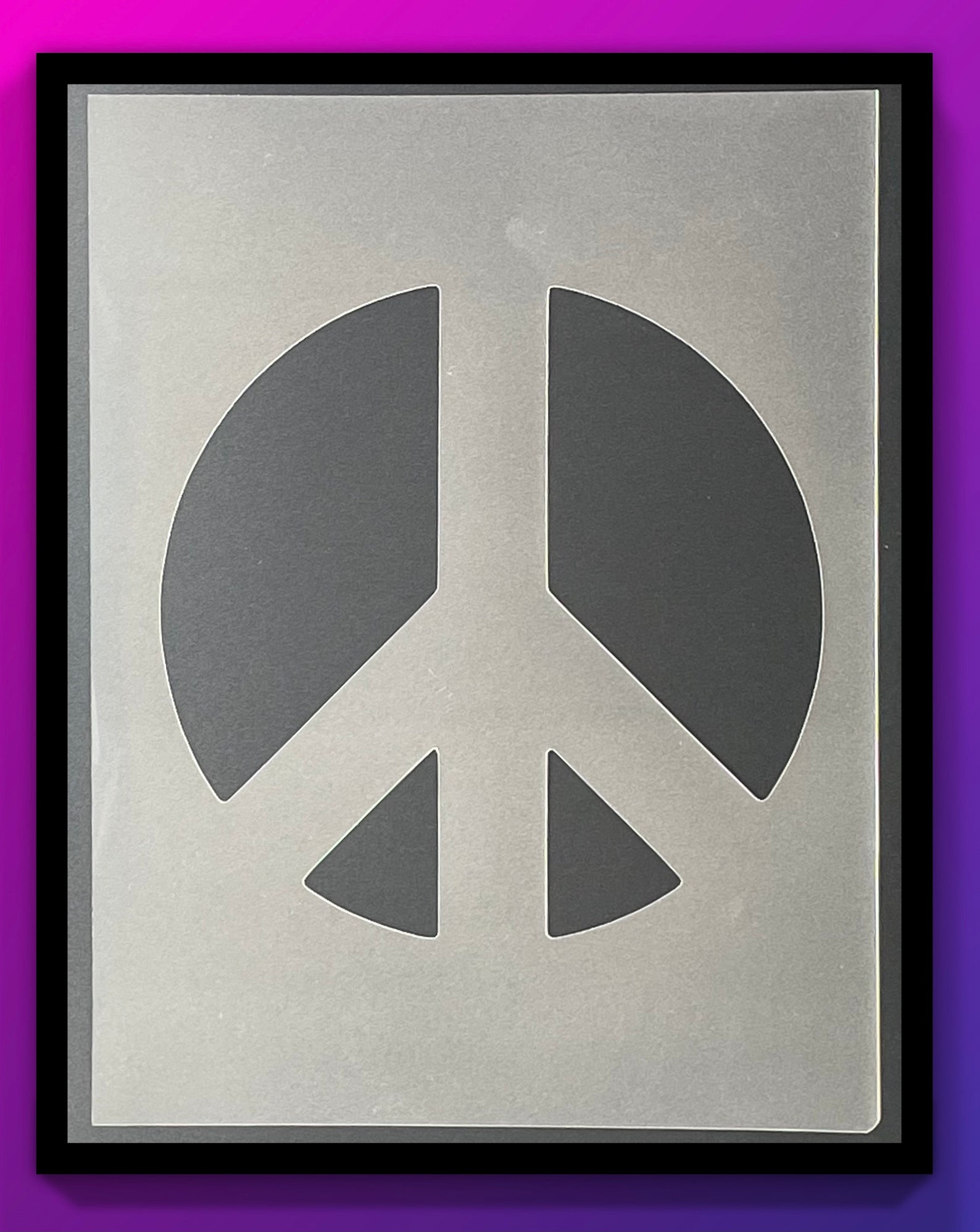 Peace Sign 14 Stencil Buy 2 Get 1 Free Mix & Match | Etsy