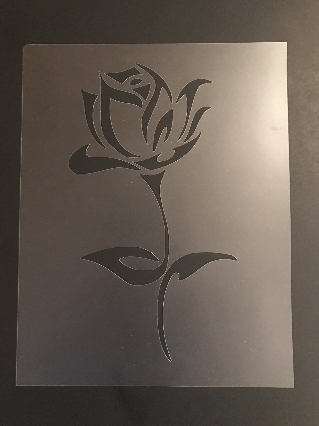 Rose #1 Stencil (buy 2 Get 1 Free! Mix & Match) - Etsy
