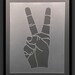 Hand Peace Sign Stencil ( Buy 2 Get 1 Free! Mix & Match) - Etsy