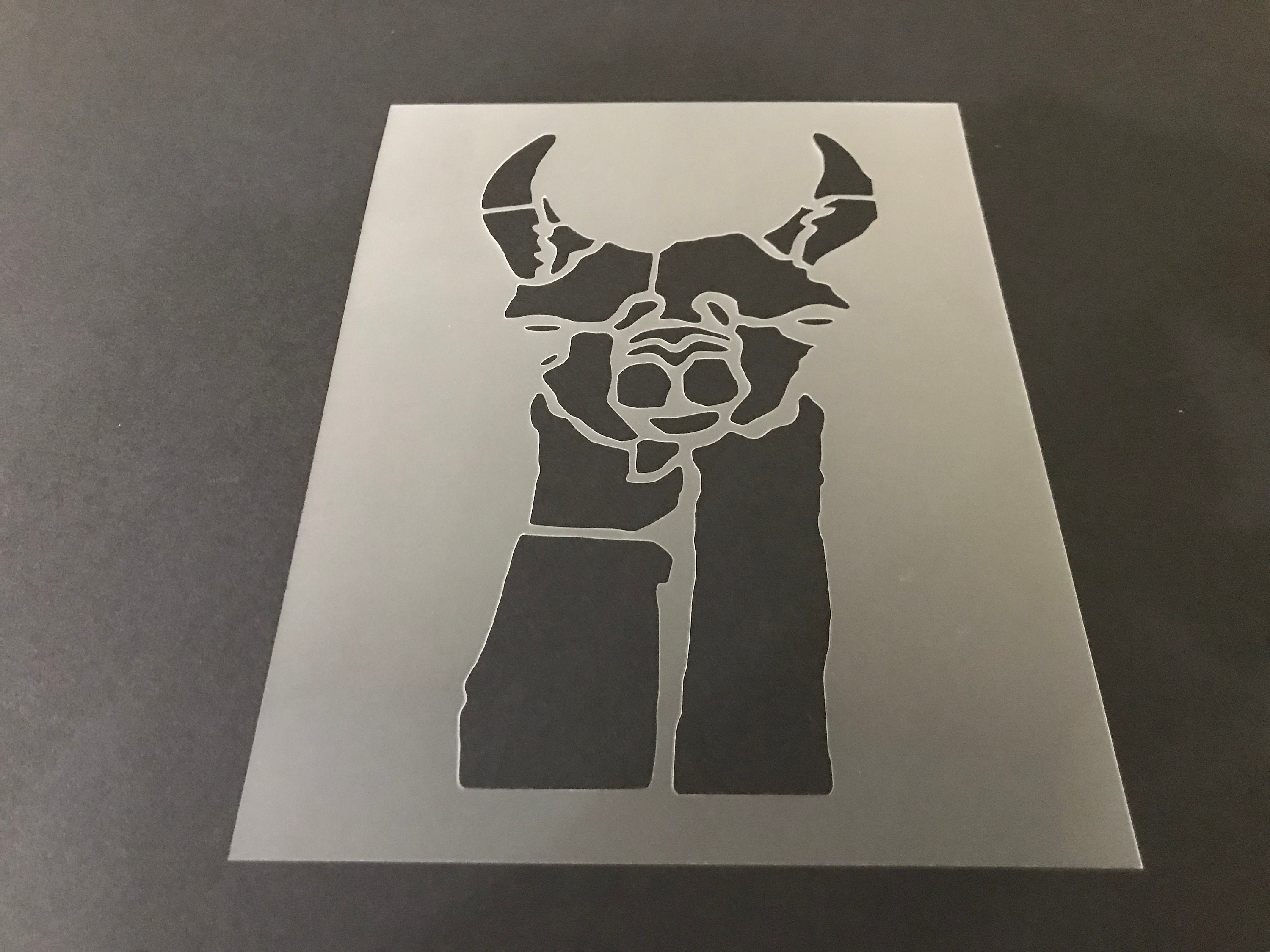 Lama 3 Stencil buy 2 Get 1 Free Mix & Match - Etsy