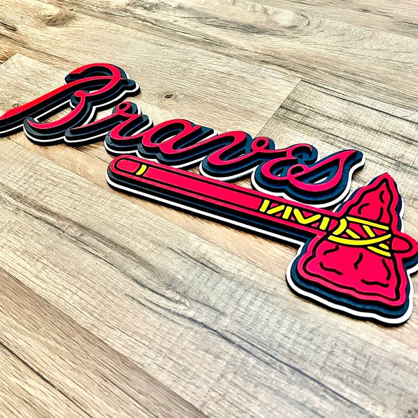 Atlanta Braves Sign - Etsy