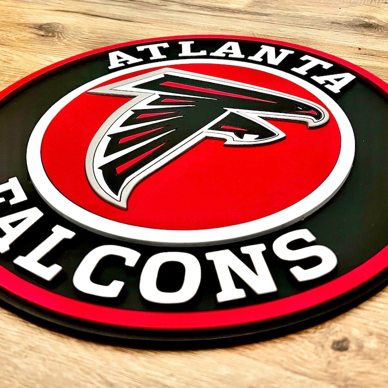 Falcons Logo Sign - Etsy