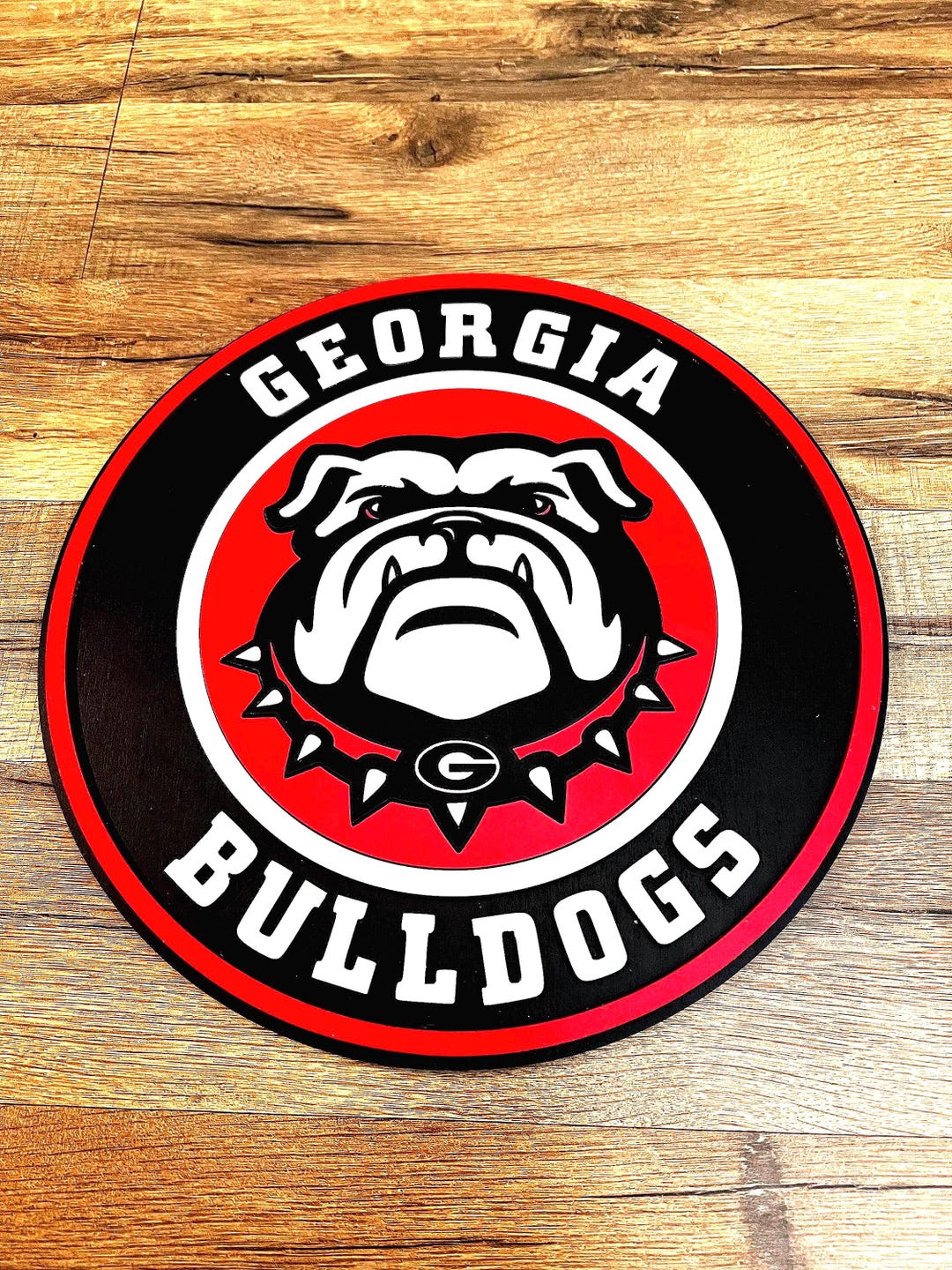 Bulldog Face Sign - Etsy