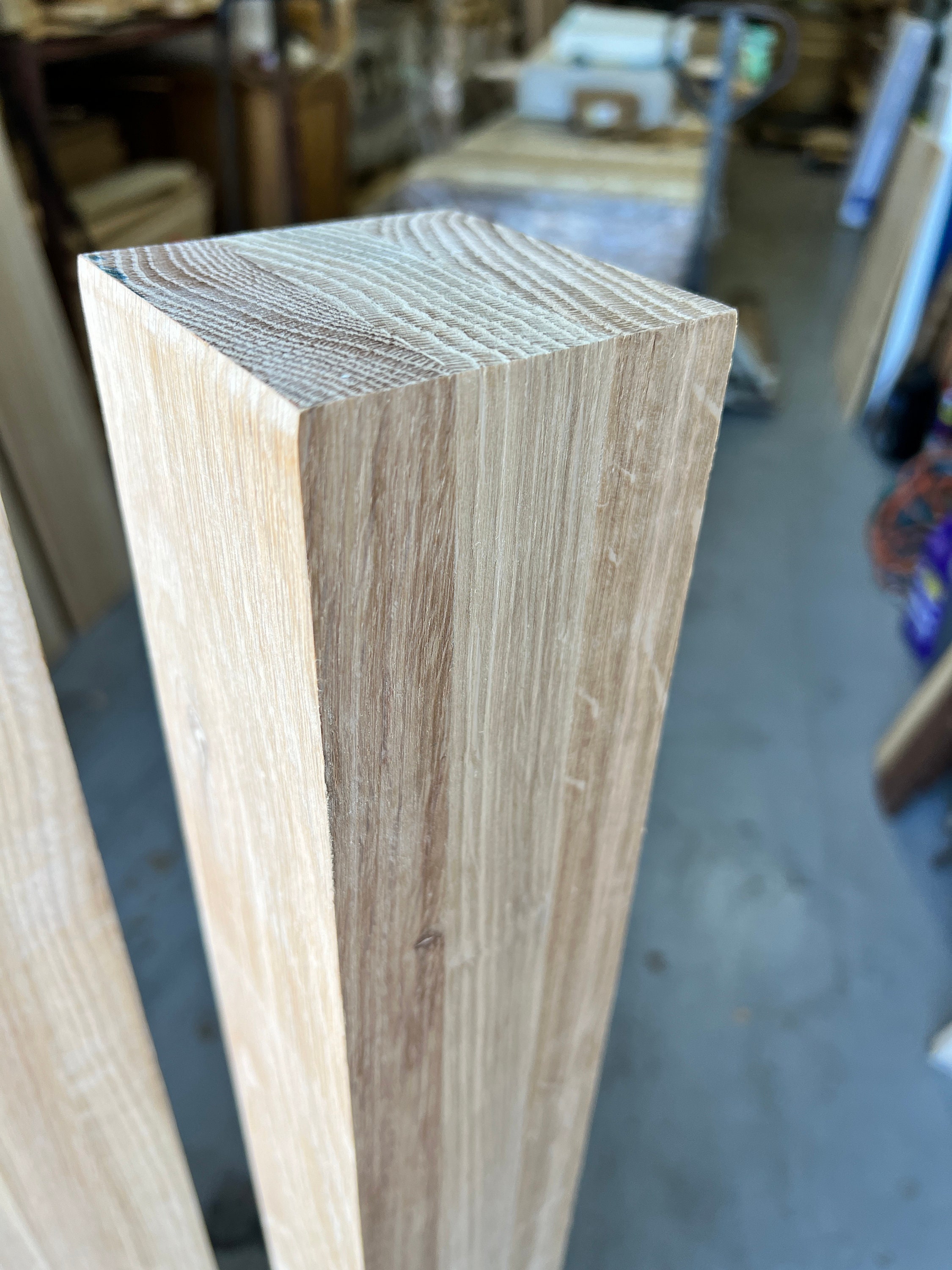 White Oak 4003 3 1/4" X 3-1/4" X 48" Blank Newel Posts. Price for EACH ...