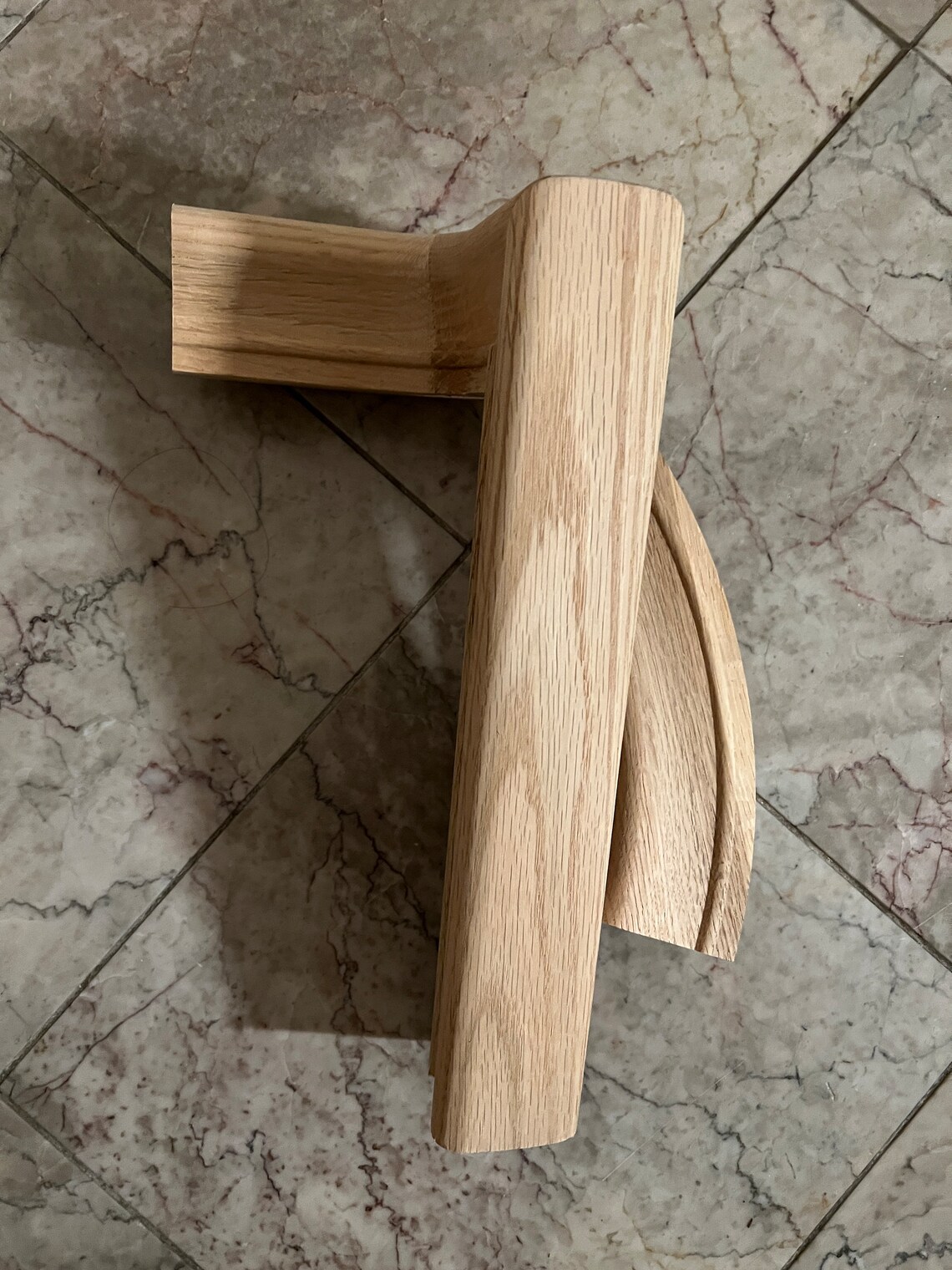 Red Oak S7071 LH 2 Riser 90 Degrees No CAP Compatible W 6010 Handrails ...