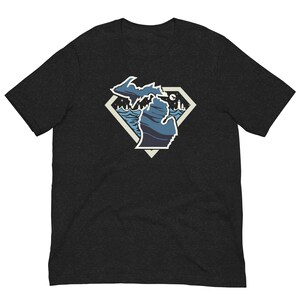 Super Michigan Shirt – Upper Peninsula Adventure Tee – Great Lakes Hero ...
