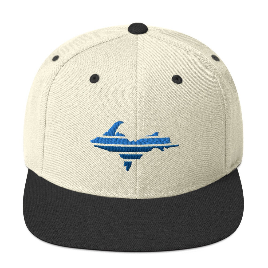 Upper Peninsula Silhouette Snapback Hat - Etsy