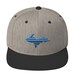 Upper Peninsula Silhouette Snapback Hat - Etsy