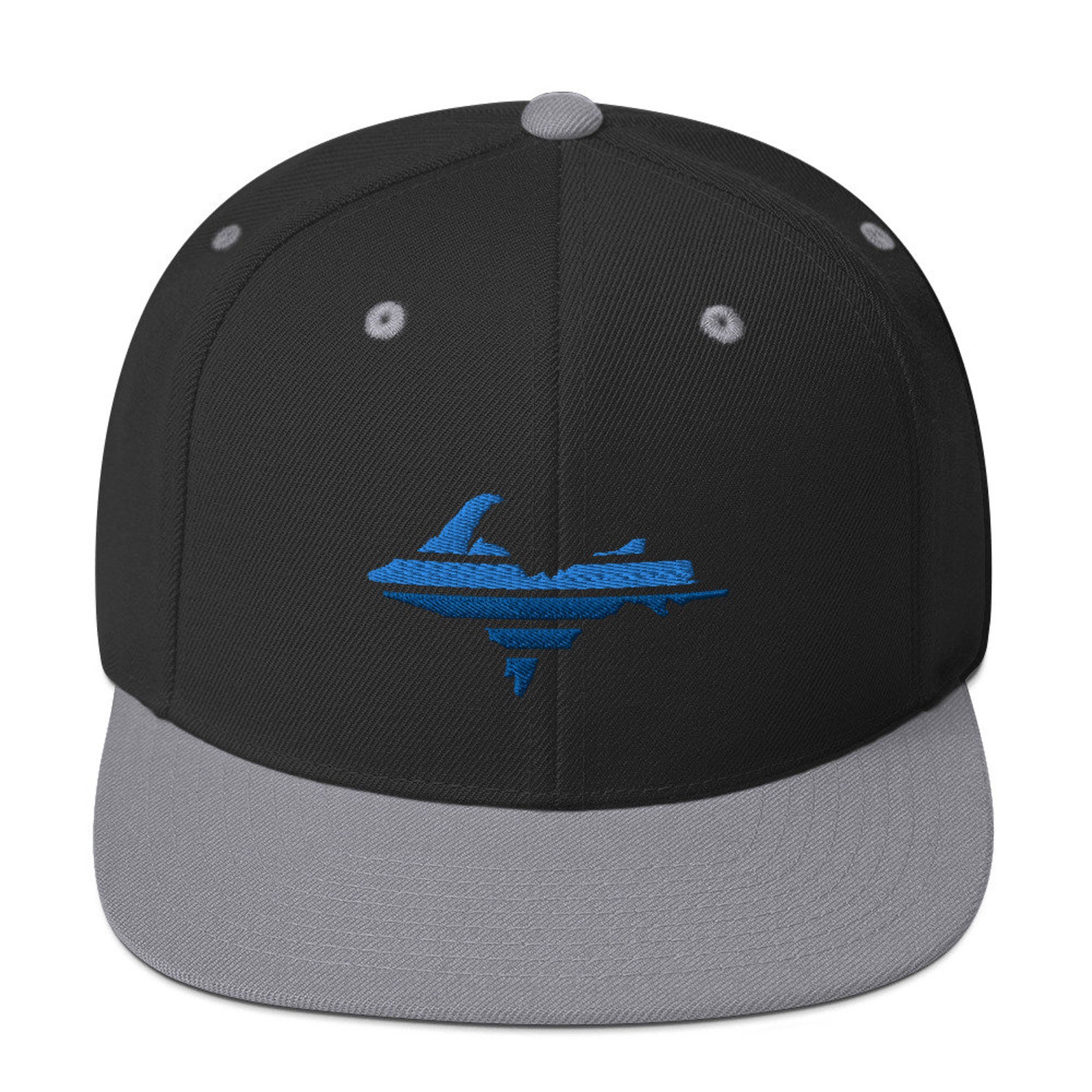 Upper Peninsula Silhouette Snapback Hat - Etsy