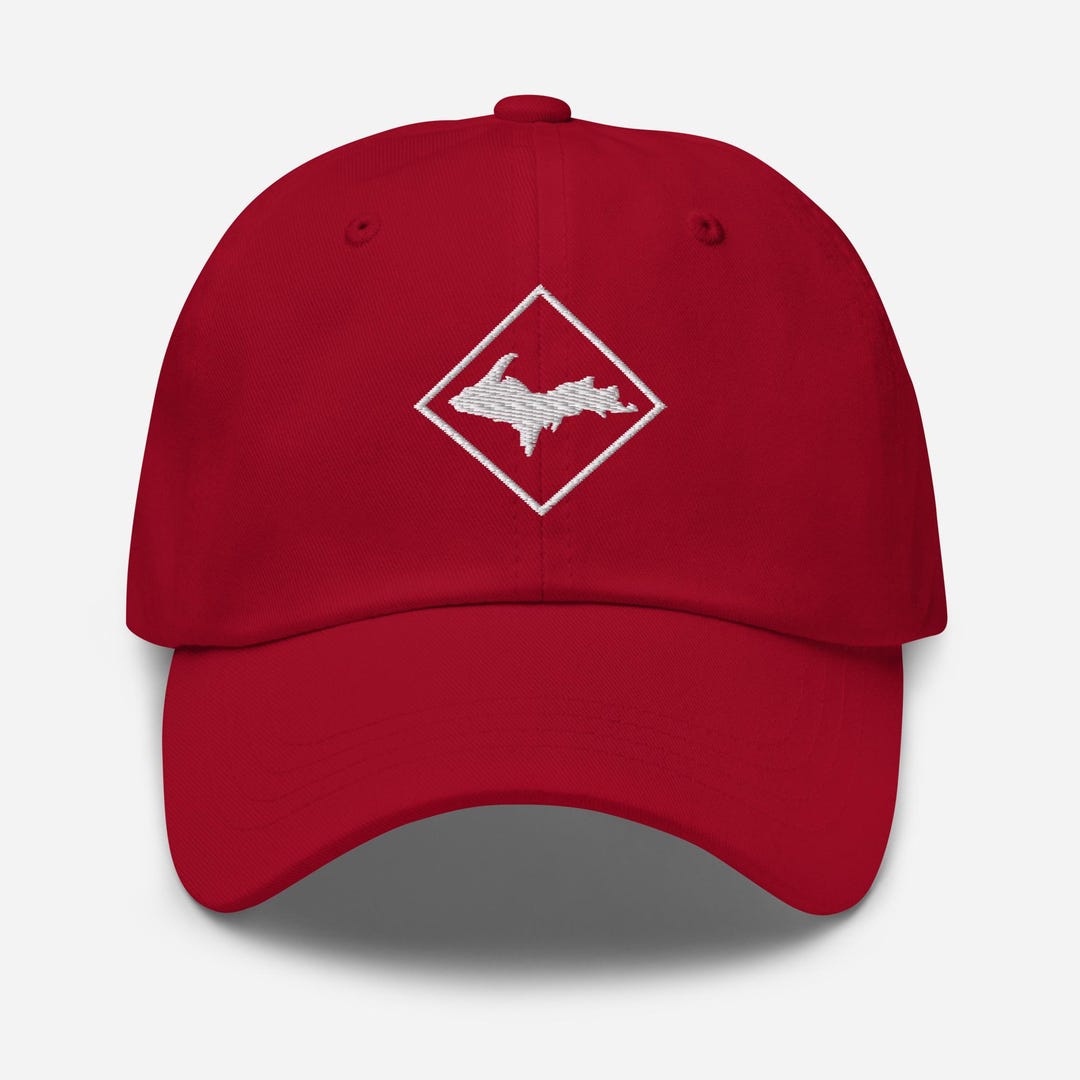 Upper Peninsula U.P. Diamond Hat | Yooper Pride Hat | Simple U.P ...