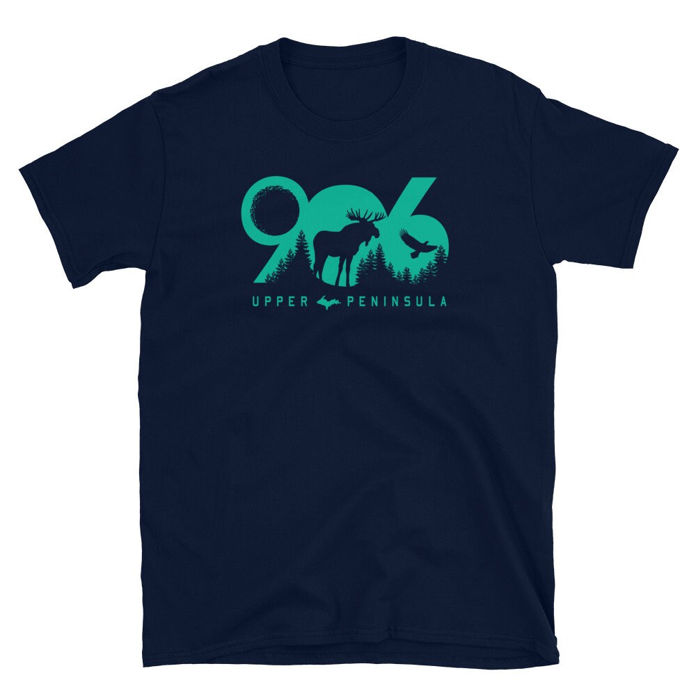 906 Shirt | Upper Peninsula | Yooper Gift | 906 Moose | Upper Peninsula ...