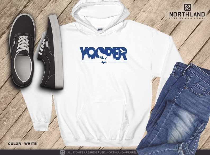 Howling Yooper Hoodie by Northland Upper Peninsula Apparel - Etsy