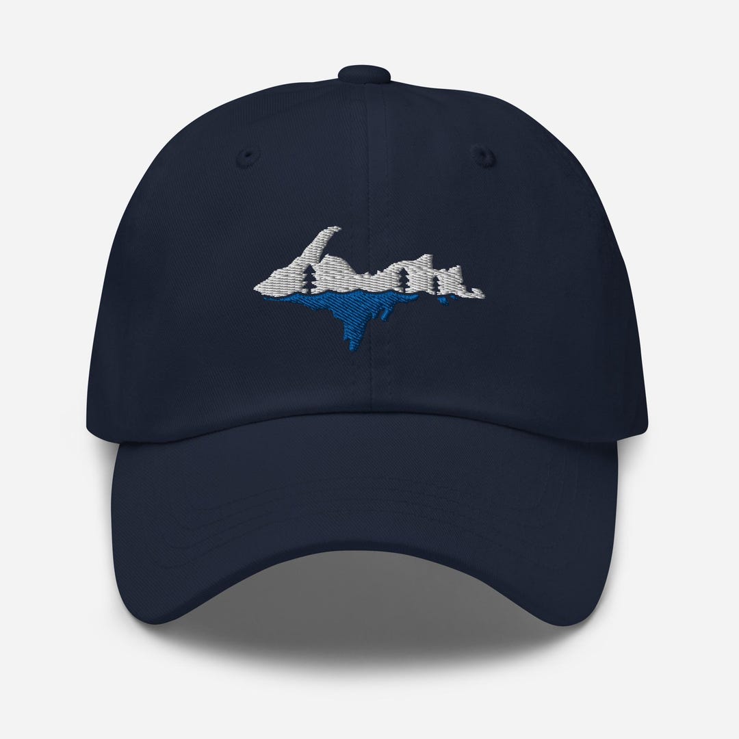Yooper U.P. Hat | Upper Peninsula Lake and Tree Design | U.P. Outdoors ...